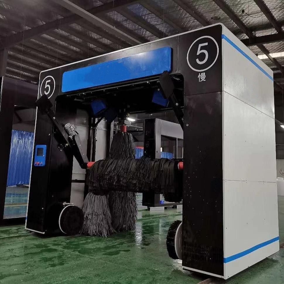 Self-service Movable Automatic Car Wash Machine with Dryer Car Washing ...